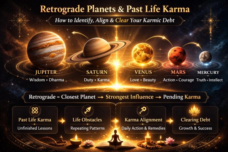 Retrograde Planets & Past Life Karma: Core Solutions to Clear Karmic Debt